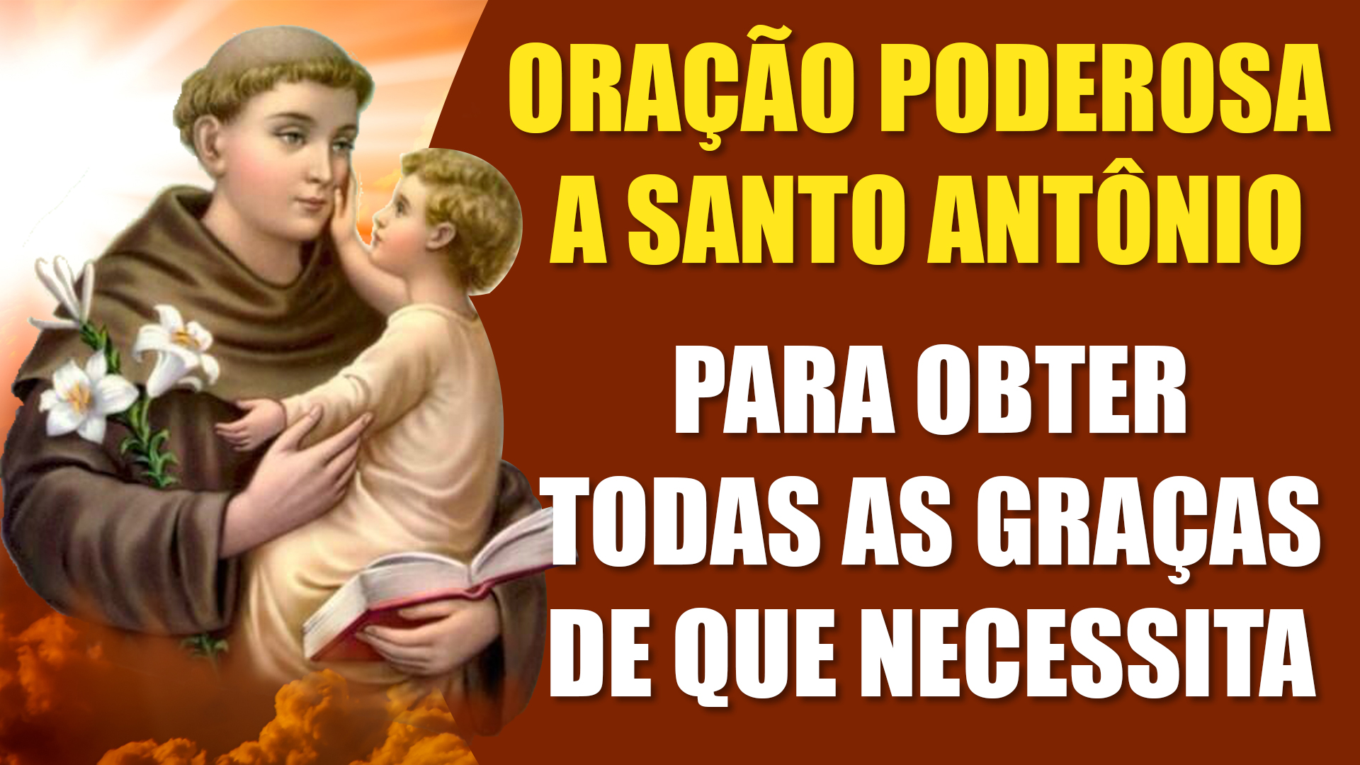 Oração Poderosa a Santo Antônio - Regina Fidei
