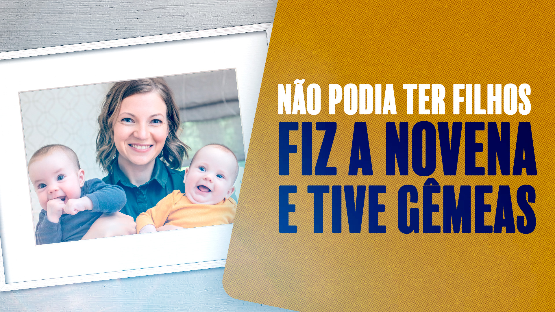 Não Podia ter Filhos. Fiz a Novena e Tive Gêmeas - Regina Fidei