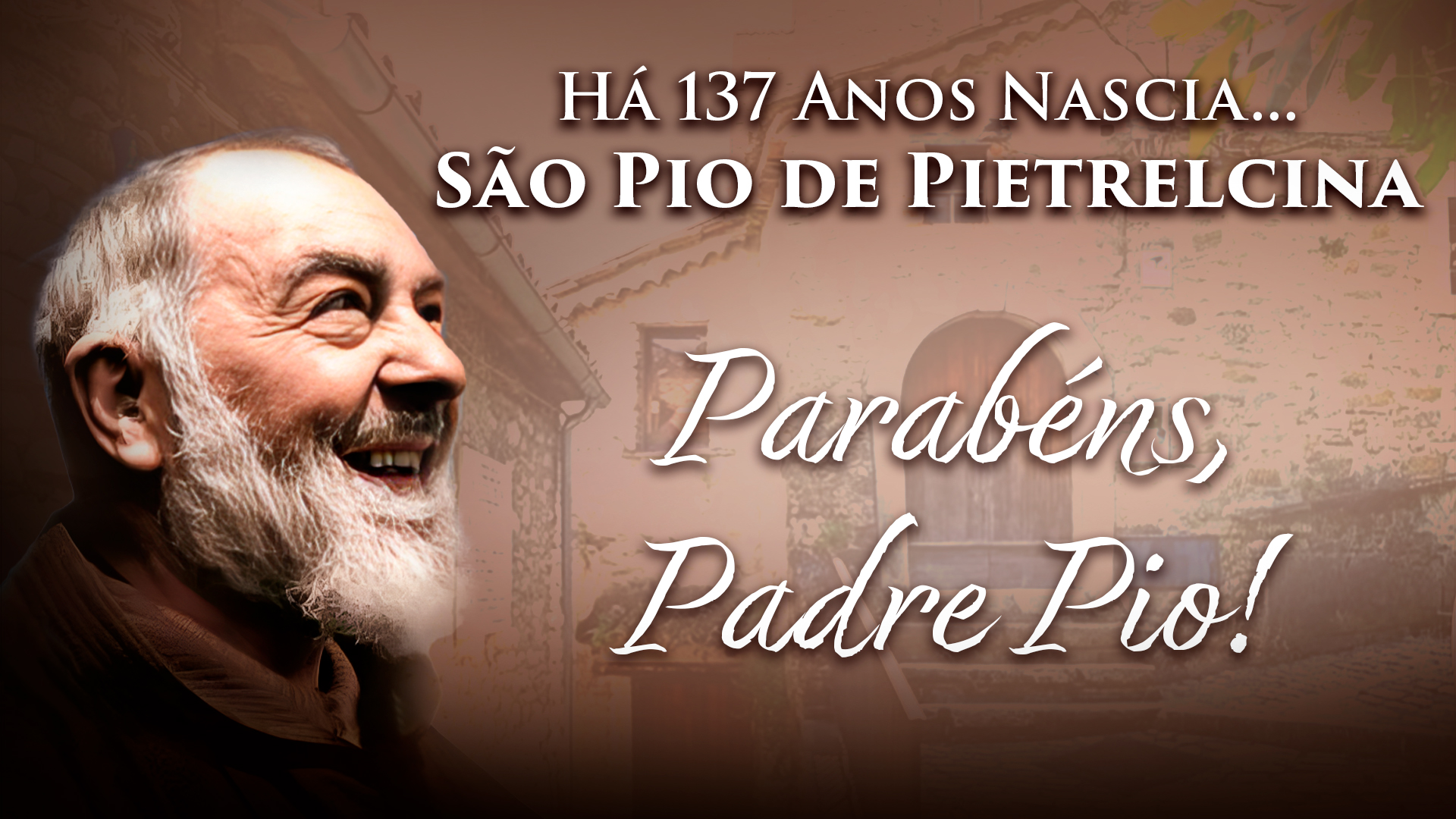 Parabéns, Padre Pio!!!