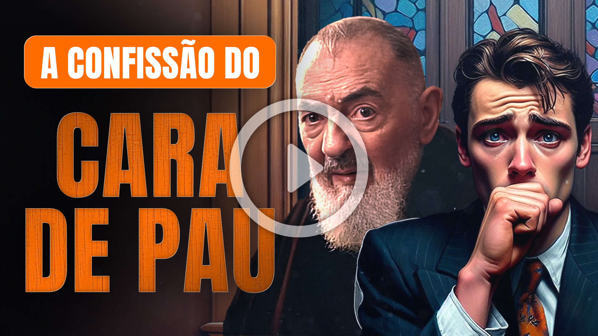 Um Cara de Pau no Confessionário.