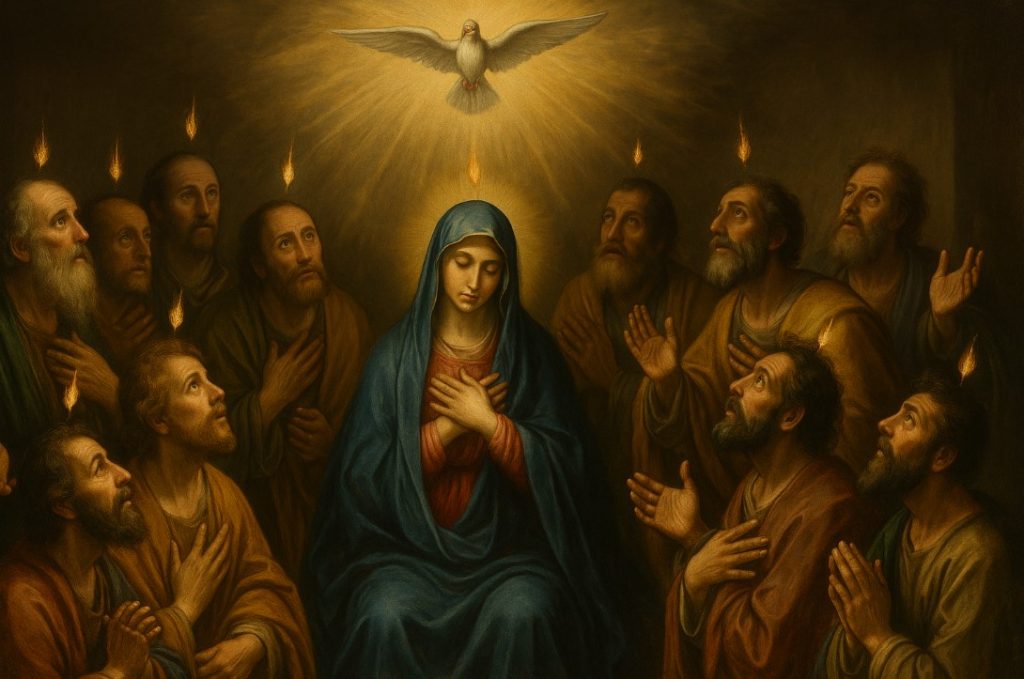 Pentecostes: A Vinda do Espírito Santo sobre os Apóstolos - Regina Fidei
