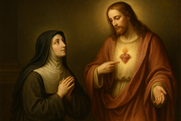 Santa Margarida Maria Alacoque, a Confidente do Sagrado Coração de ...